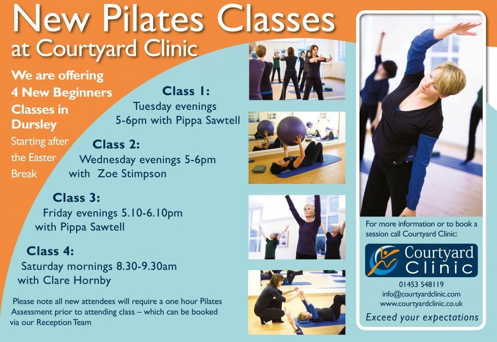 New Pilates Classes - Courtyard Clinic - Malmesbury